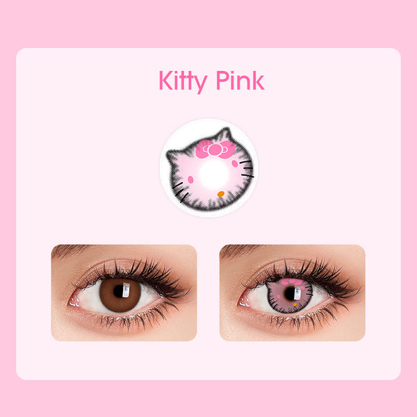 [New] Kitty Pink Cosplay Colored Contact Lenses – magicseye.com